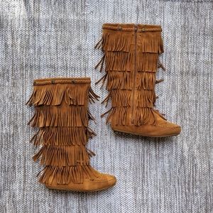 Shoes Of Soul | Shoes | Sos Shoes Of Soul Fringed Moccasin Boots | Poshmark
